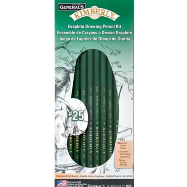 General's Graphite Drawing Pencil Kit #25 | UC San Diego Bookstore
