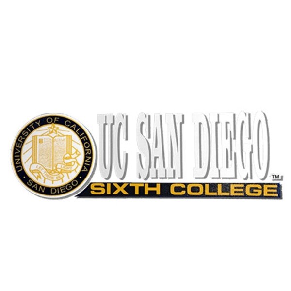 Sixth College Decal | UC San Diego Bookstore