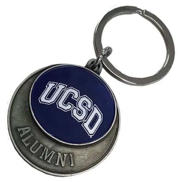 Alumni Medallion Keychain by Neil | UC San Diego Bookstore