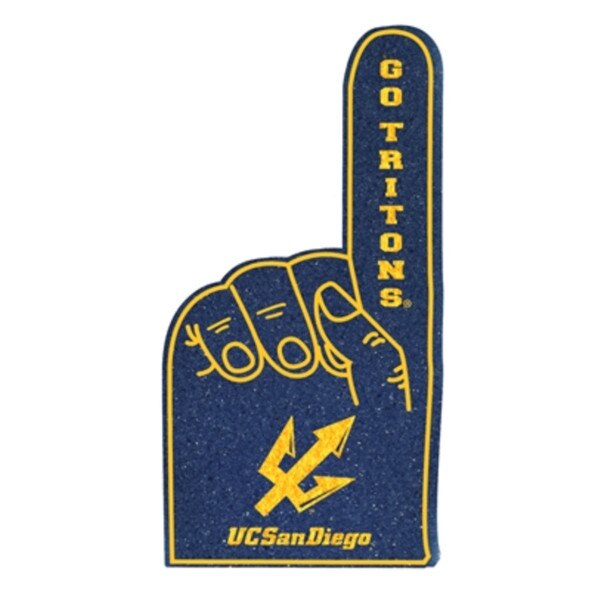 Go Tritons Foam 18" Cheering Hand by Spirit | UC San Diego Bookstore