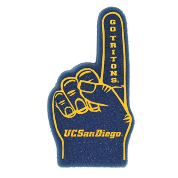 Go Tritons 6" Mini Foam Cheering Hand by Spirit | UC San Diego Bookstore