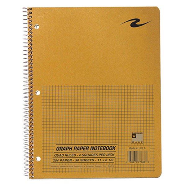 Quad Ruled Graph Paper Notebook | UC San Diego Bookstore