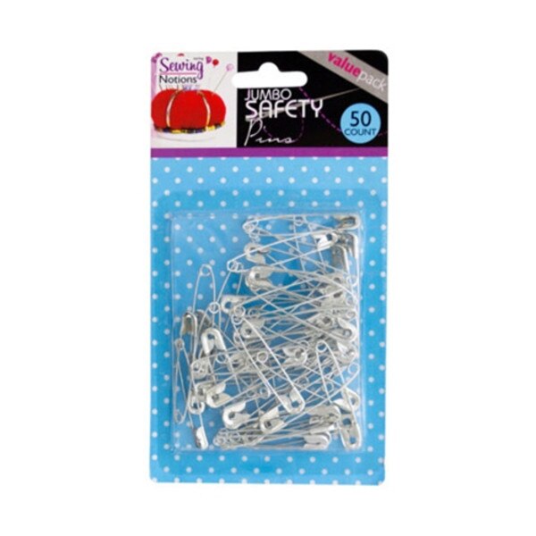 Jumbo Safety Pins 50 Count | UC San Diego Bookstore