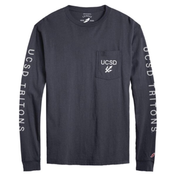 Trident All American Pocket Long-Sleeve Shirt by League | UC San Diego ...