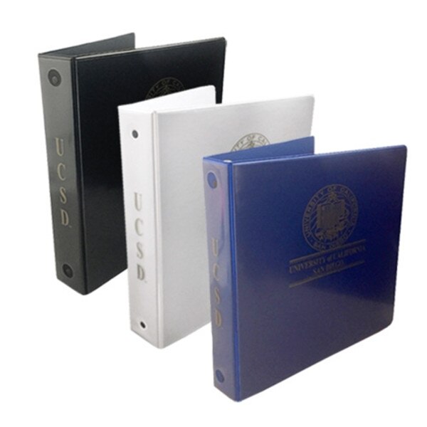 UCSD Seal Binder View 1.5" | UC San Diego Bookstore