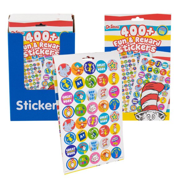 Dr. Seuss 400+ Sticker Pad | UC San Diego Bookstore