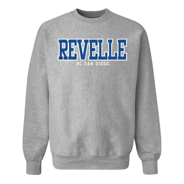 Revelle Pro-Weave Chenille Crewneck - Heather| UC San Diego Bookstore