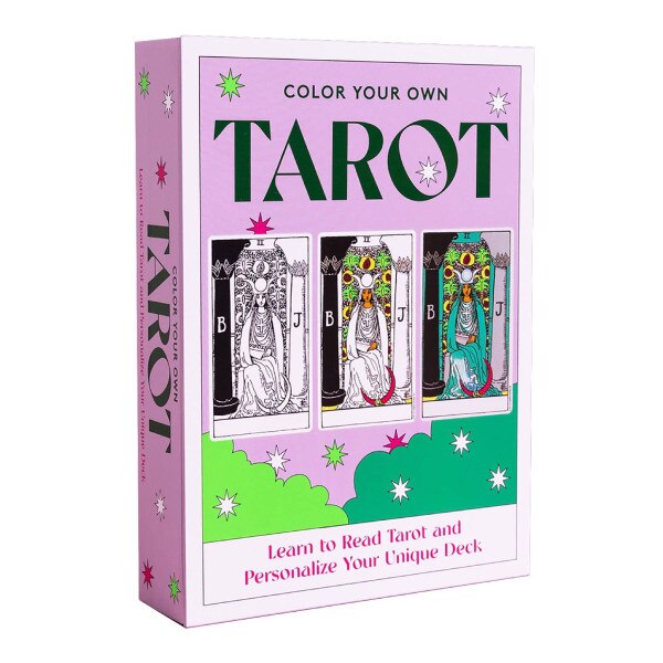 Color Your Own Tarot : Learn to Read Tarot and Personalise Your Unique Deck