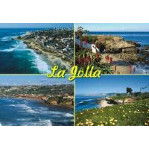 La Jolla Scenery Postcard by California Scene | UC San Diego Bookstore