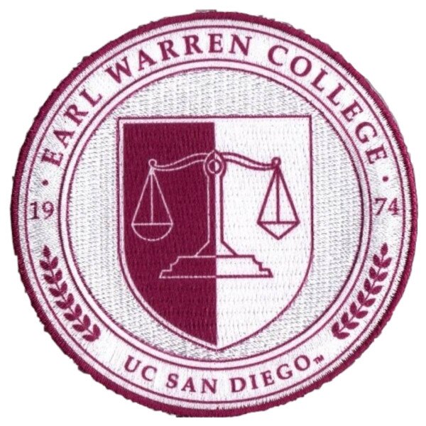 3-Inch Iron-On Patch with Warren College Logo | UC San Diego Bookstore