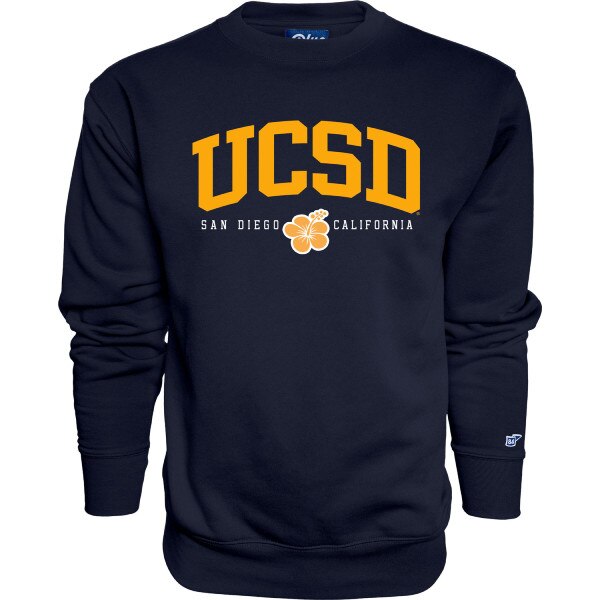 UCSD Hibiscus Campbell Crew by Blue 84 | UC San Diego Bookstore