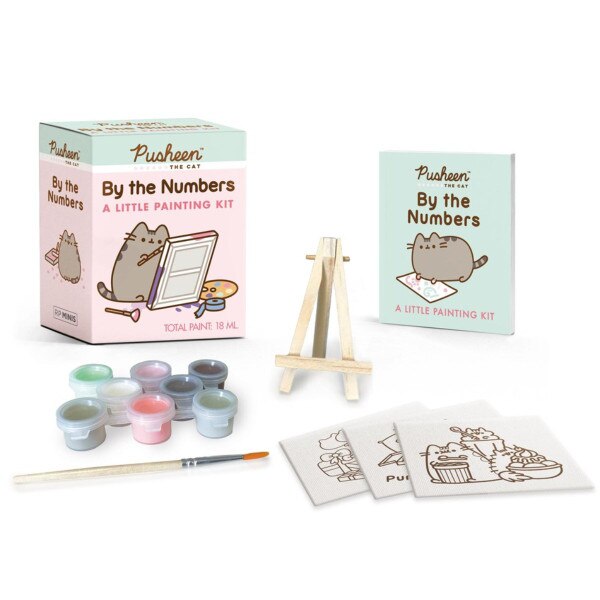 Pusheen by the Numbers : A Little Painting Kit