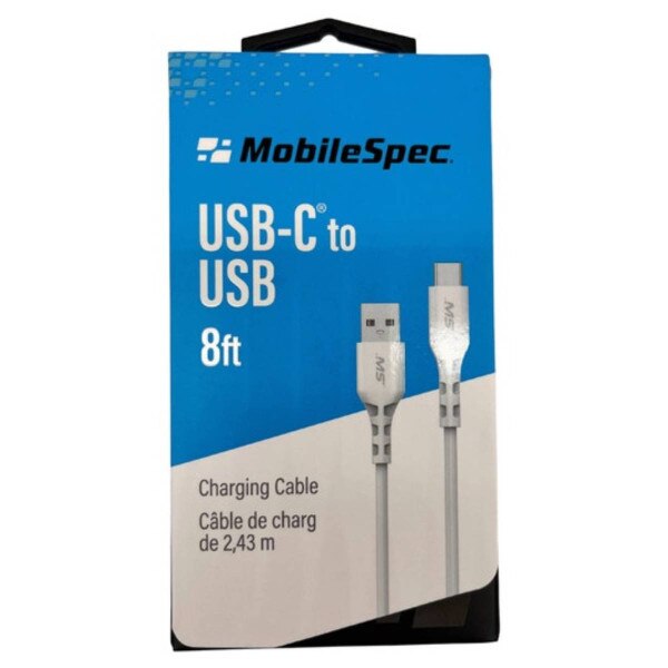 MobileSpec 8ft USB to USB-C Cable | UC San Diego Bookstore