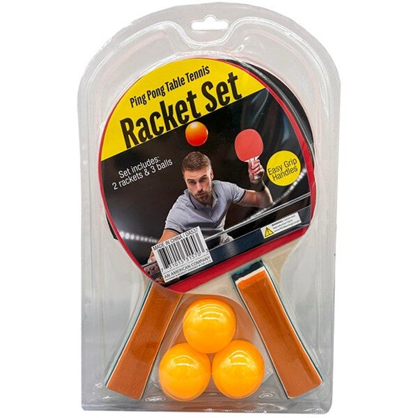 Ping Pong Racket Set With 3 Balls | UC San Diego Bookstore