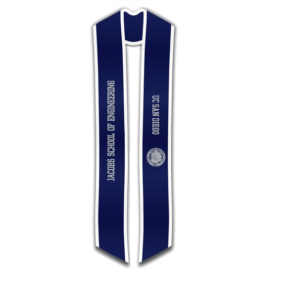 JSOE Stole by Jostens | UC San Diego Bookstore