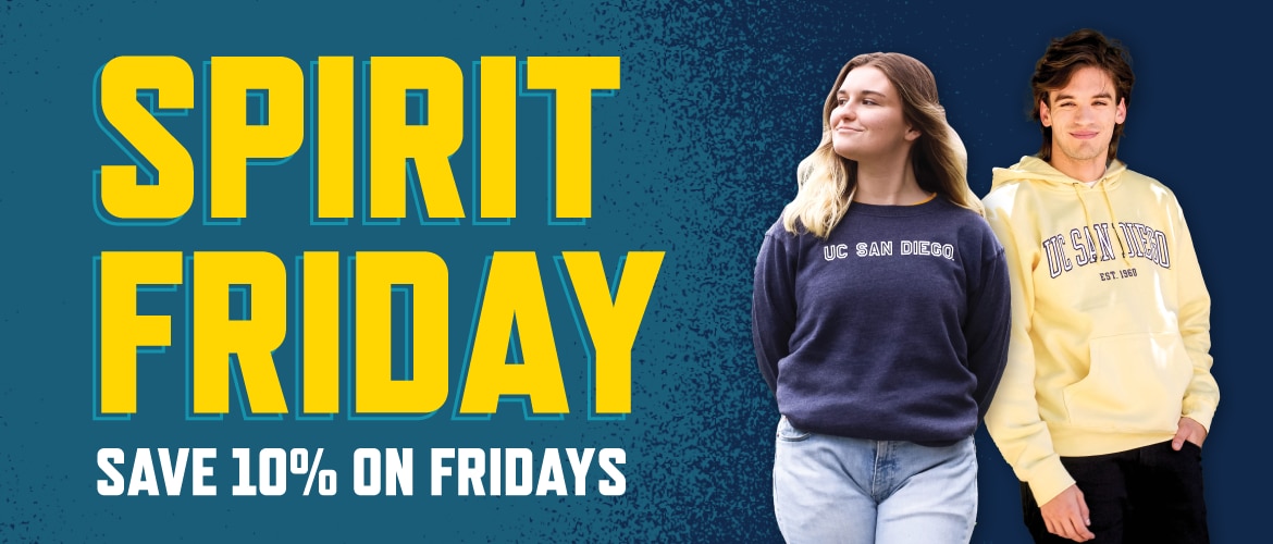 Spirit Friday | UC San Diego Bookstore